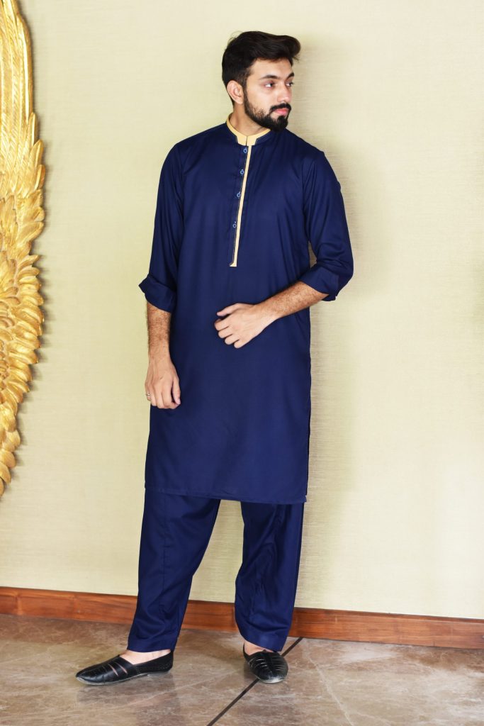 Blue Mens Shalwar Kameez Designs: Top 10 Trendy Styles!